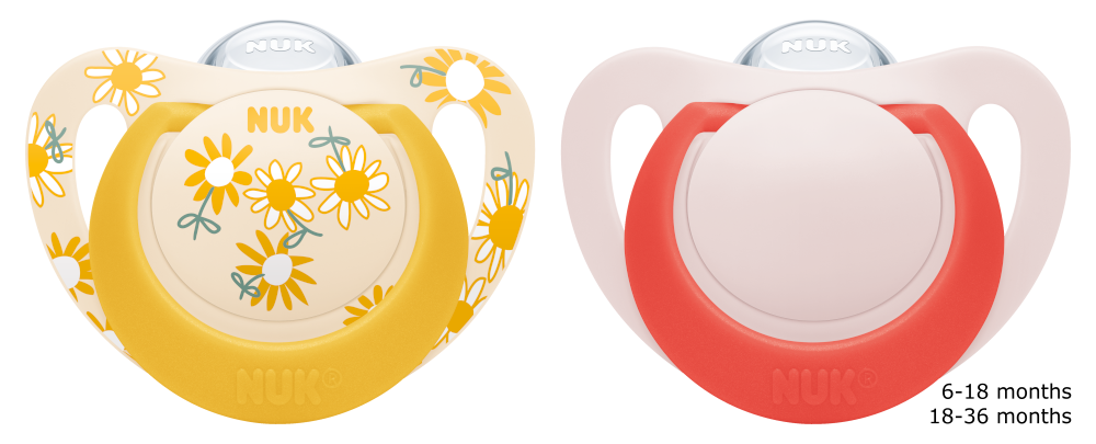 NUK Star Silicone Pacifier - 2 Pack – The Stork Network